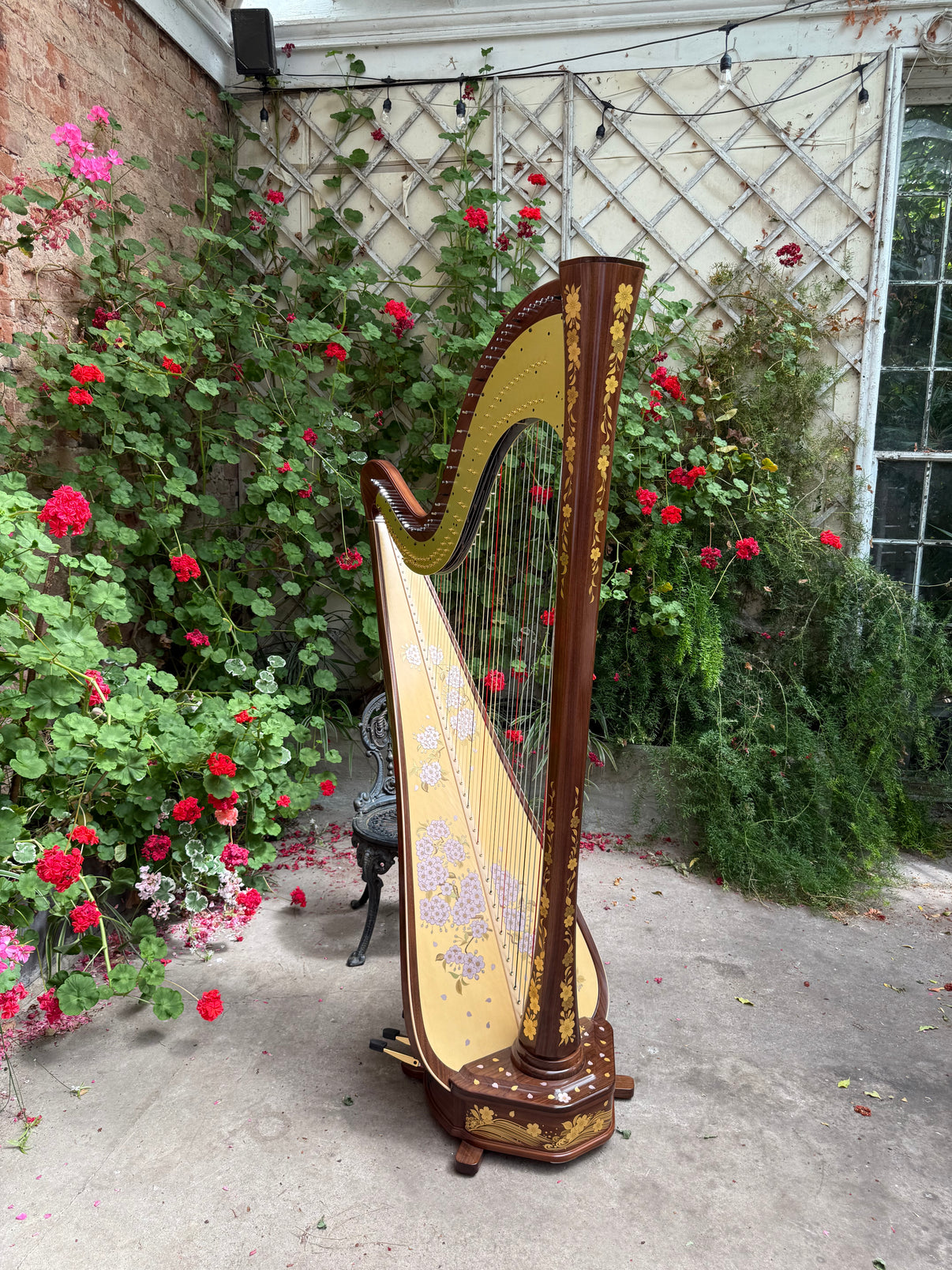 AOYAMA Princess Sakura Concert Harp – Derwent Harps